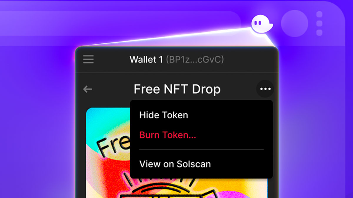 Phantom Wallet Permite la Quema de NFTs no Deseados - Crypto Economy ESP