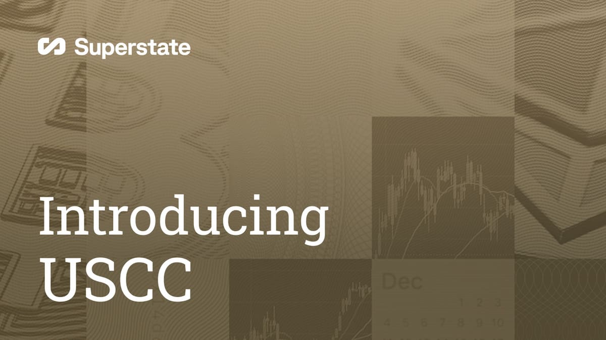 Superstate Lanza la Oferta del Token ERC-20 USCC con Rendimiento a ...
