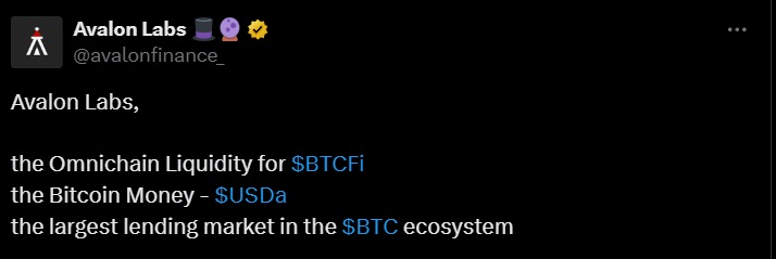 Avalon Labs Raises $10M to Expand Its Bitcoin DeFi Ecosystem and USDa ...