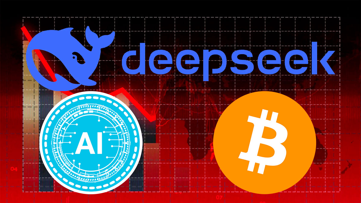 El lanzamiento de DeepSeek de China causa desplome en el criptomercado: los tokens de IA sufren ...