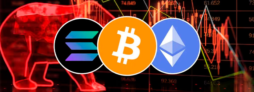 Baño de Sangre en las Altcoins: Ethereum, Solana y XRP se Desploman - Crypto Economy ESP