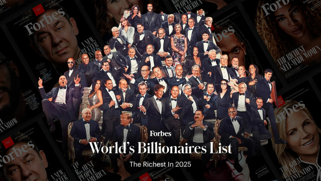 La Lista Forbes 2025 Revela a los Principales Multimillonarios de la Industria de las ...
