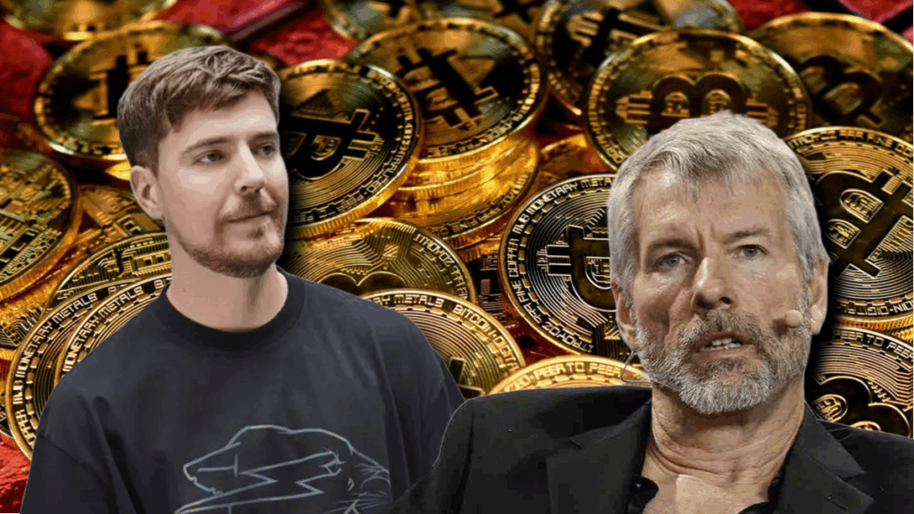 Michael Saylor Comparte Su Audaz Visión Sobre Bitcoin con MrBeast ...
