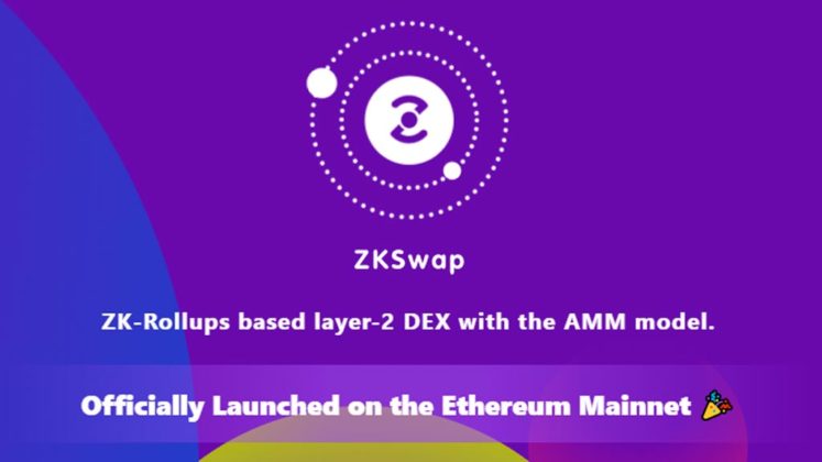 Layer-2 DEX ZKSwap Announces the Mainnet Launch of Its V2