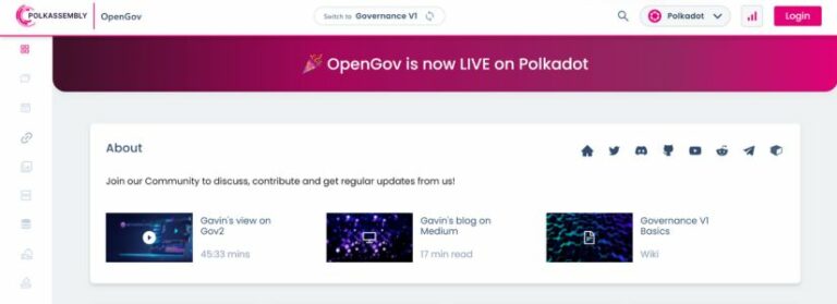 Polkadot (DOT) Launches the OpenGov Governance Platform