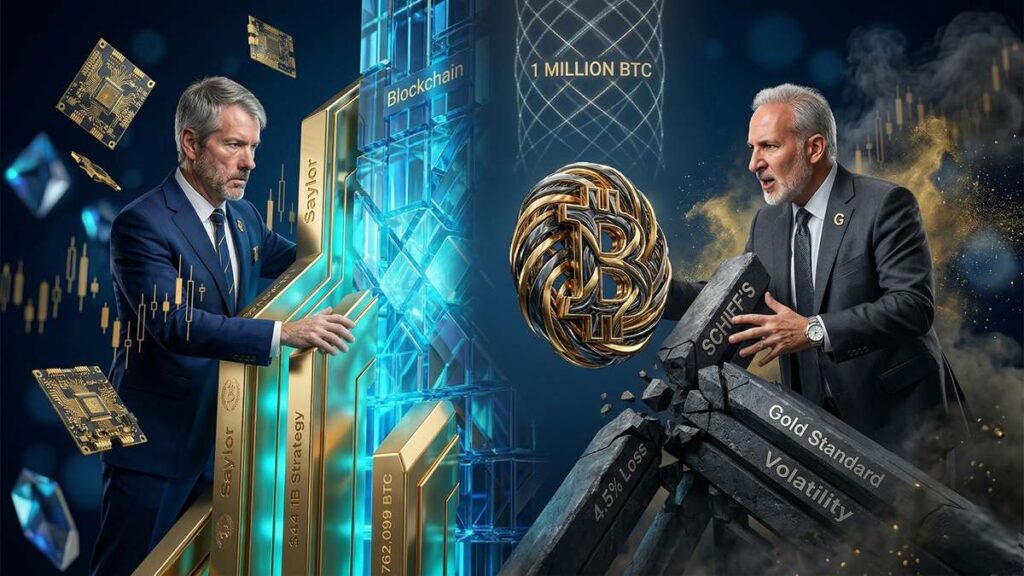 Peter Schiff Jabs Michael Saylor Over Bitcoin Loss as $44B Strategy ...